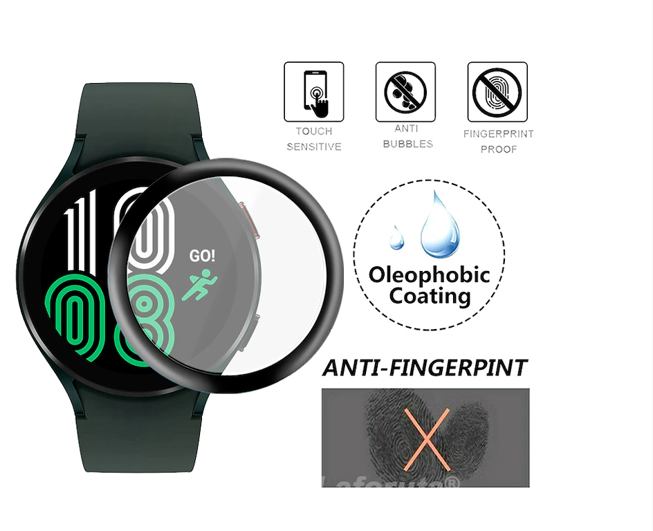 Zastitno silikonsko staklo za Samsung Watch 4 40 mm