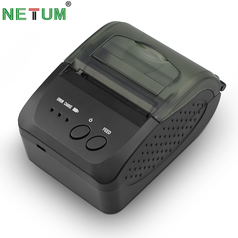 POS Mobilni termalni štampac NETUM NT-1809DD, 60mm, USB+Bluetooth