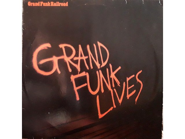 LP*: GRAND FUNK - GRAND FUNK LIVES (EU PRESS) PERFEKTNA