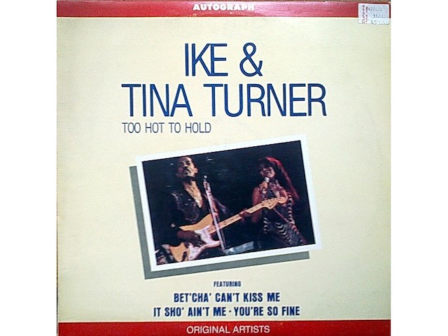 Ike &;; Tina Turner ‎– Autograph - Too Hot To Hold LP