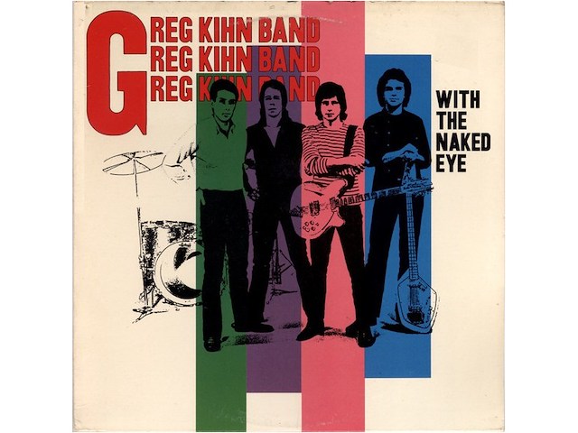 Greg Kihn Band ‎– With The Naked Eye LP u Foliji