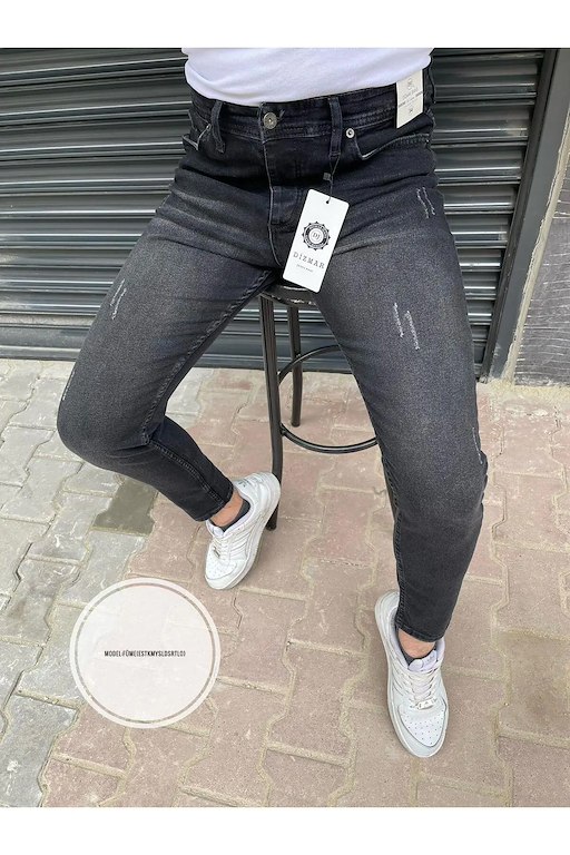 Muške Pantalone Slim Fit – Farmerke Uže Kroja