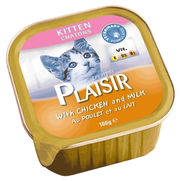 Plaisir Pašteta Kitten Piletina, 100 g