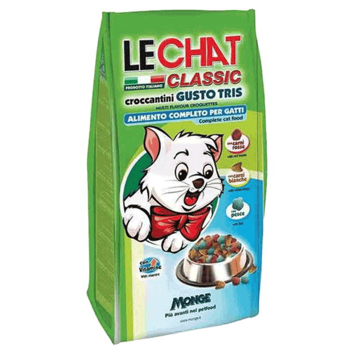 Monge Adult LeChat Three Flavour, 20 kg