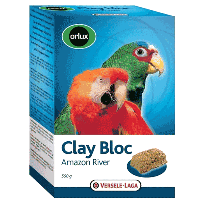 Orlux Kamen za kljucanje Clay Bloc Amazon River, 550 gr