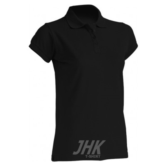 Ženska polo majica kratkih rukava, crna