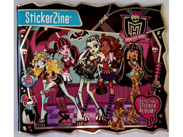 Monster high fashion, prazan album