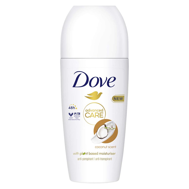 Dove deo roll on coconut 50ml dove