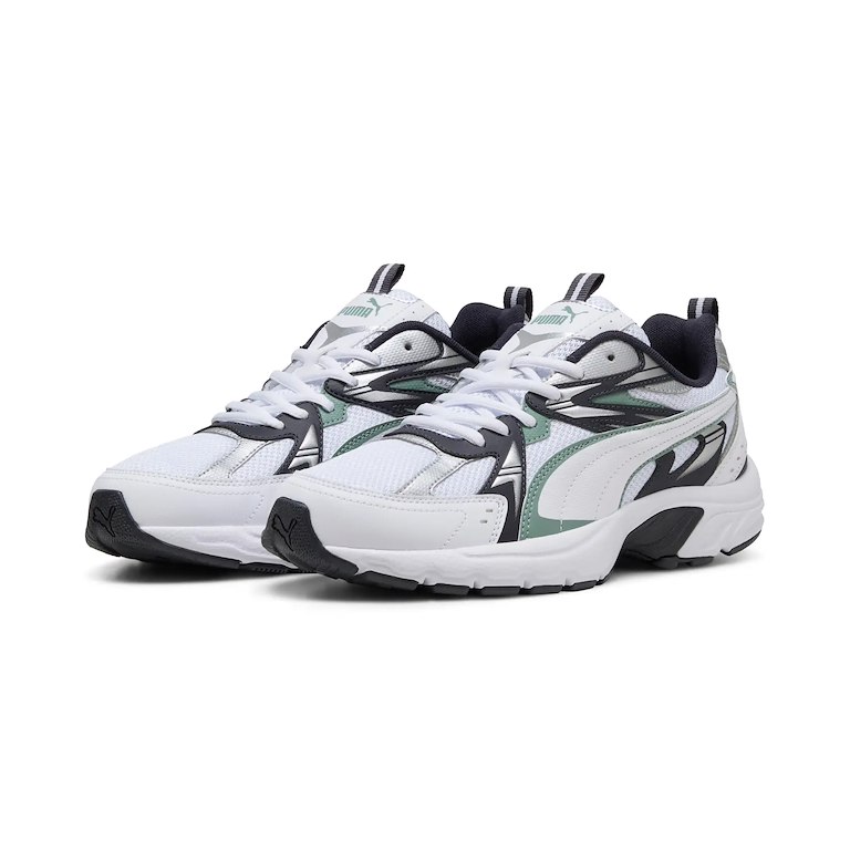 PUMA Ženske patike Milenio Tech, 392322-13, Belo-zelene