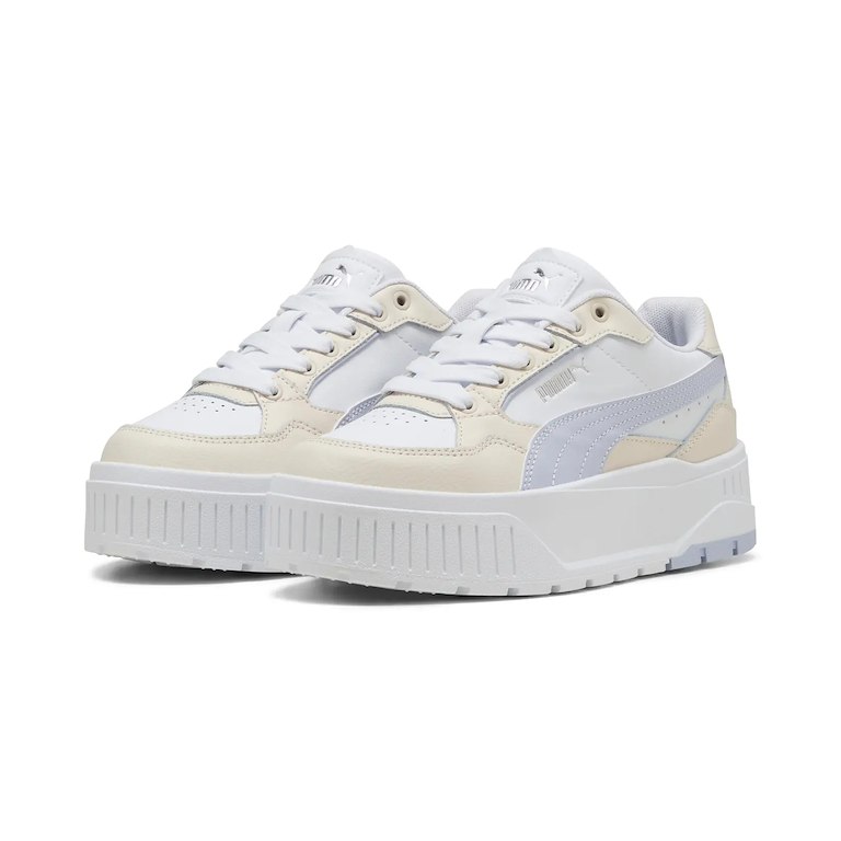 PUMA Patike za devojčice Karmen II IDOL Jr, 398876-08, Krem-plave