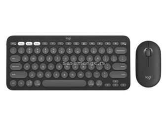 LOGITECH Tastatura i miš Pebble2 Combo US/ crna