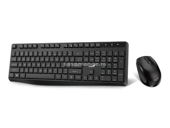 GENIUS Bežična tastatura US KM-8206S/ crna