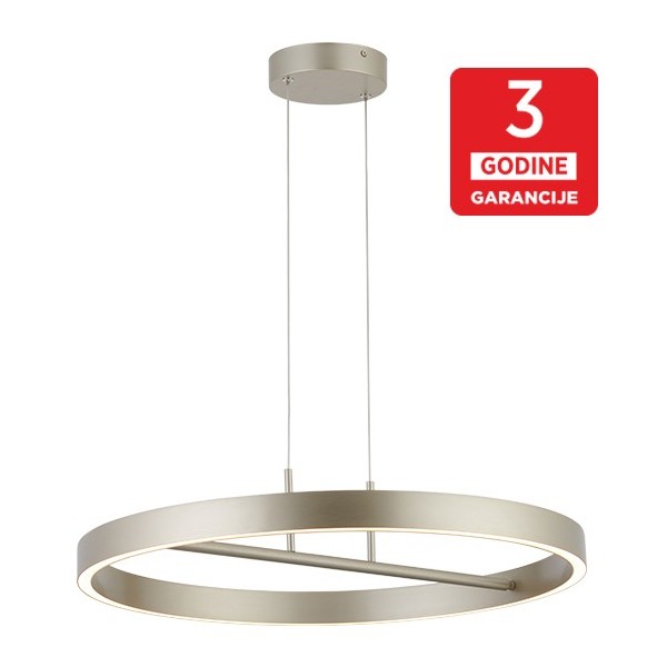 LED visilica M10947 32W 3000K šampanj-zlatna