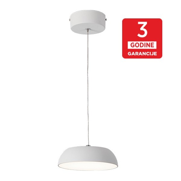 LED visilica M10941 8W 3000K peščano bela