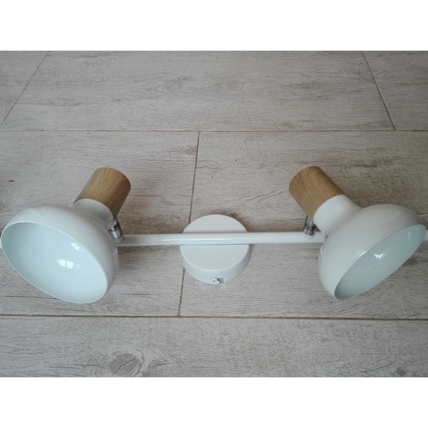 Spot lampa 2xE14 M160620 bela