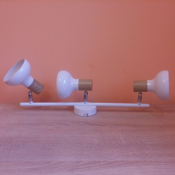 Spot lampa M160630 bela