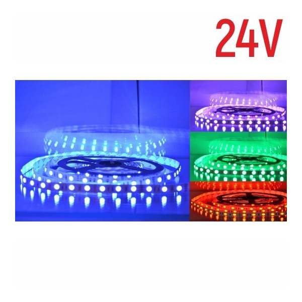 MLR-5050-30 RGB LED traka 5m 24V 6,5W 30d IP20