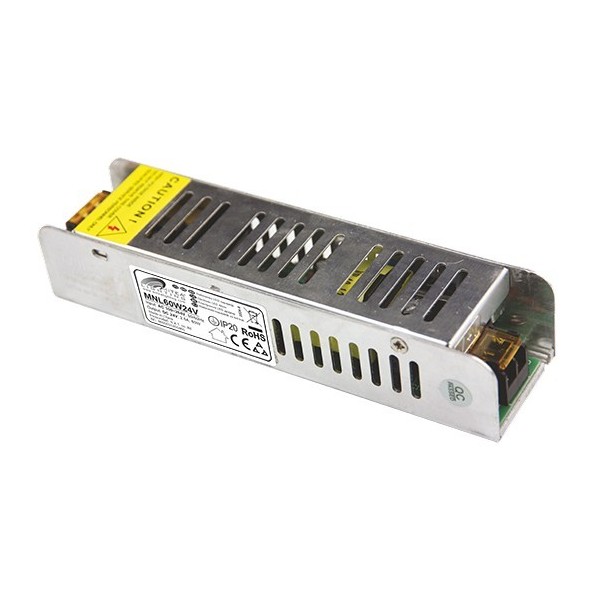 Napajanje 24V 60W 2.5A IP20 MNL60W24V