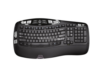 LOGITECH Wave Bluetooth ergonomic keyboard - GRAPHITE - US INT'L