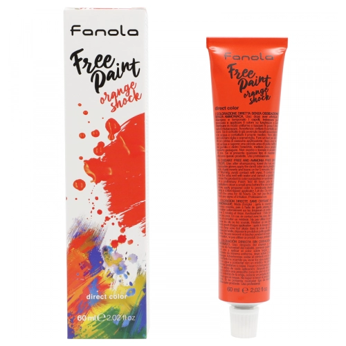 FANOLA FREE PAINT Direktna boja za kosu ORANGE SHOCK 60ml