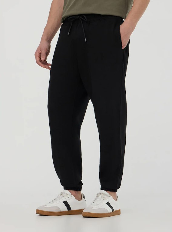 Pantaloni jogger sa vezicom Crna