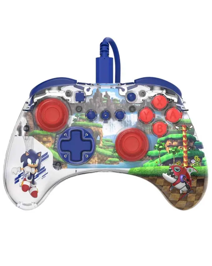 DELL Džojstik za Nintendo Switch PDP Realmz Wired Controller Sonic Green Hill Zone, Šareni