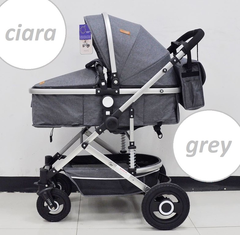 Kolica za bebe 2u1 Ciara Siva