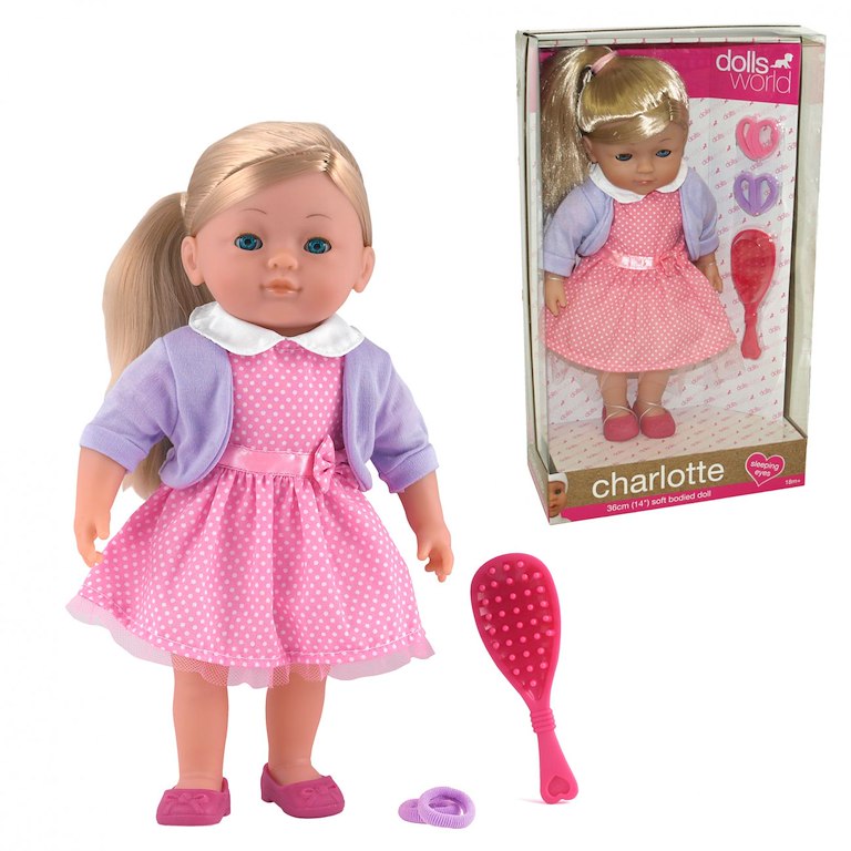 Lutka 36cm za stilizovanje kose