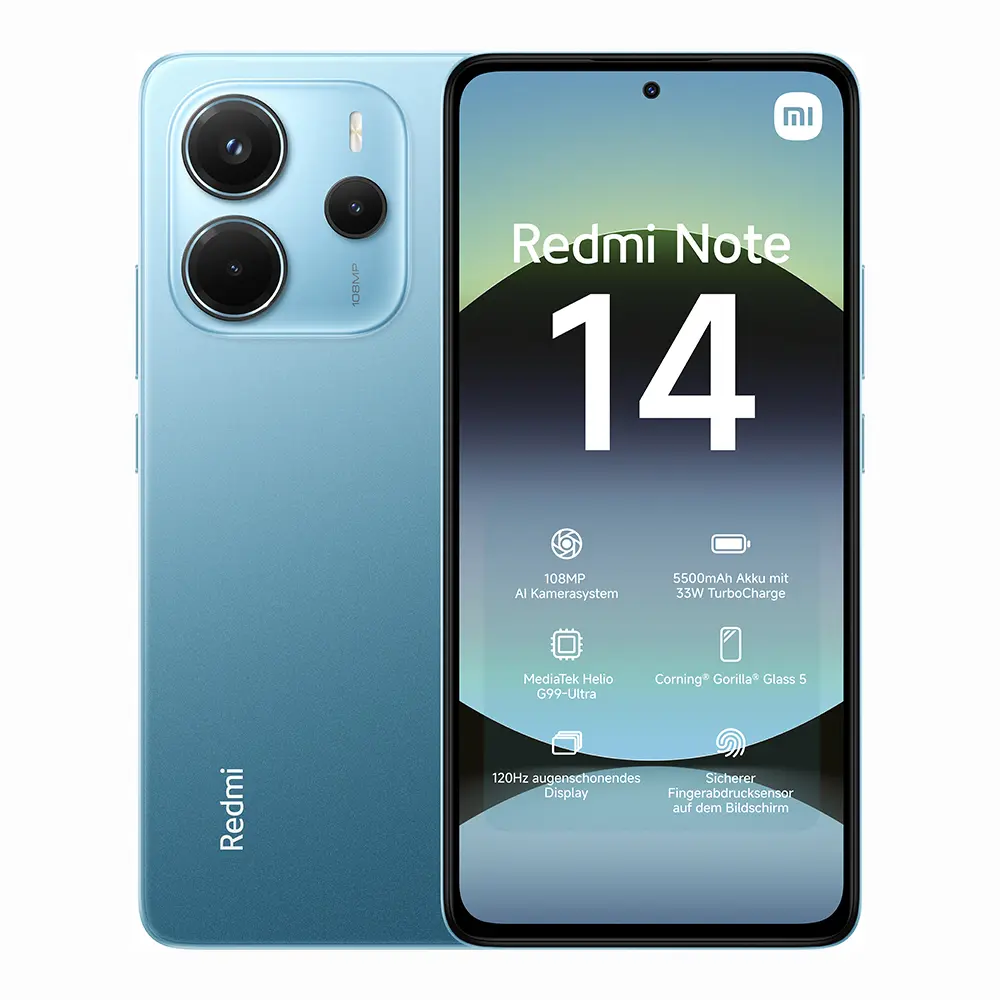 XIAOMI Mobilni telefon Redmi Note 14 6/128 Black