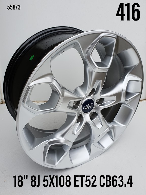 18 alufelne ford 5x108/8jota/et52/cb 63,4