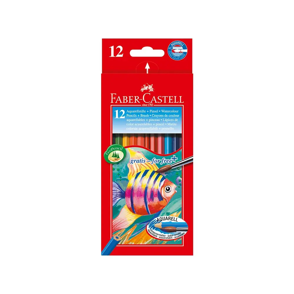 FABER CASTELL Drvene bojice Fish Akvarel 1/12 114413 (02424)