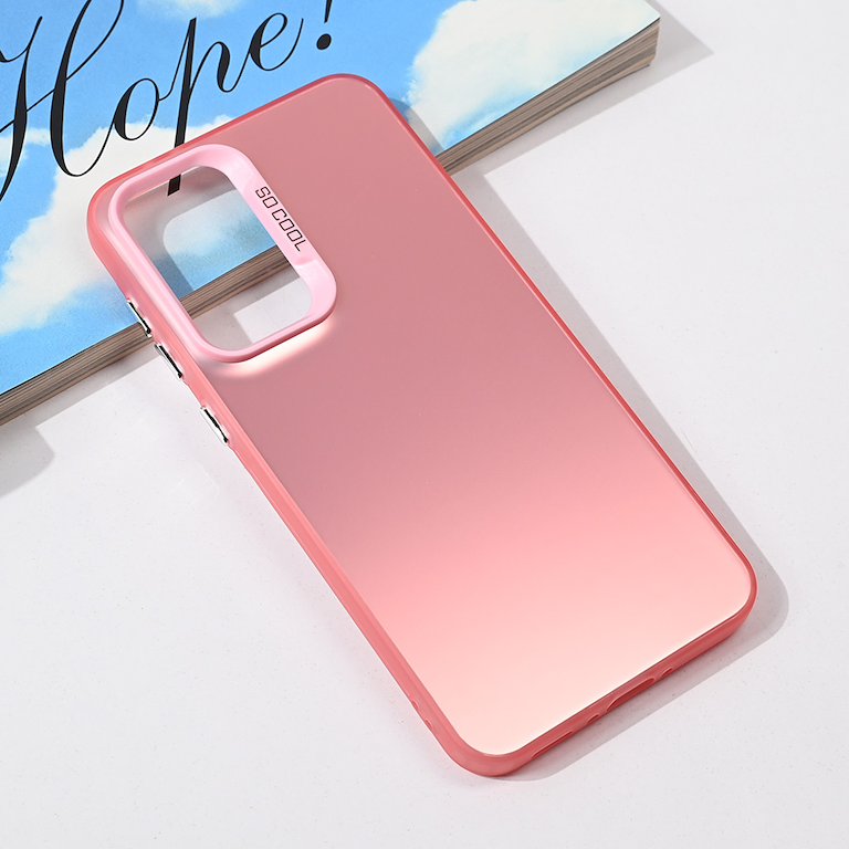 Zastitna maska (futrola) providna - Samsung A366 Galaxy A36 5G roze