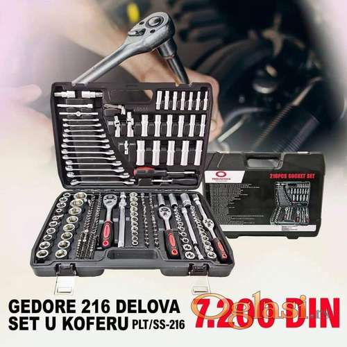 Gedore 216 delova PROLINETECH