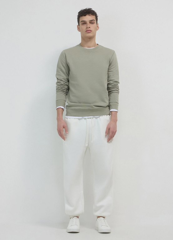 Basic crewneck sweatshirt Žalfija