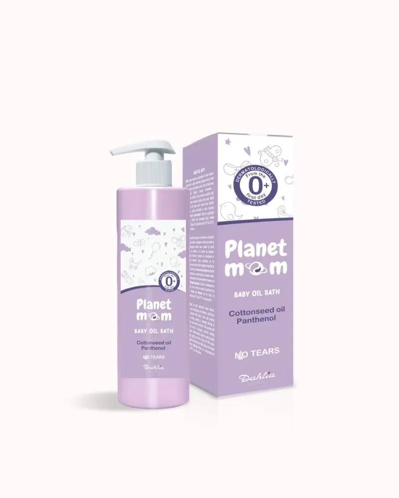 DAHLIA Uljana kupka za bebe Planet mom, 400ml