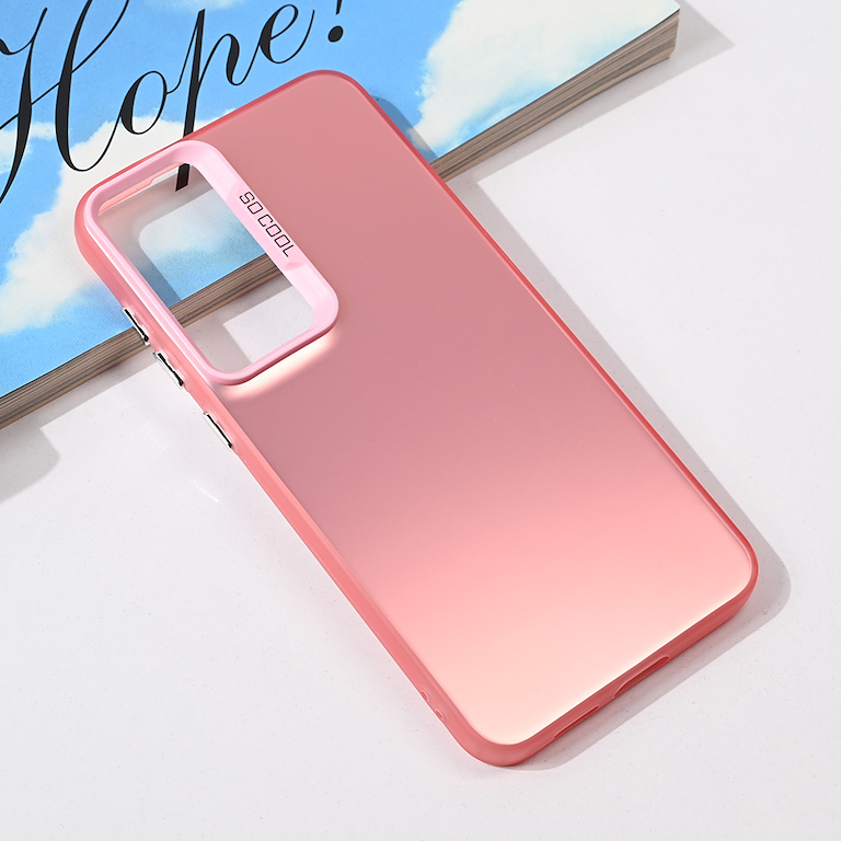 Zastitna maska (futrola) providna - Samsung S936 Galaxy S25 Plus roze