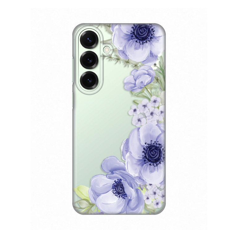 Zastitna ultra tanka (skin) maska / futrola PRINT - Samsung S936 Galaxy S25 Plus Blue Roses