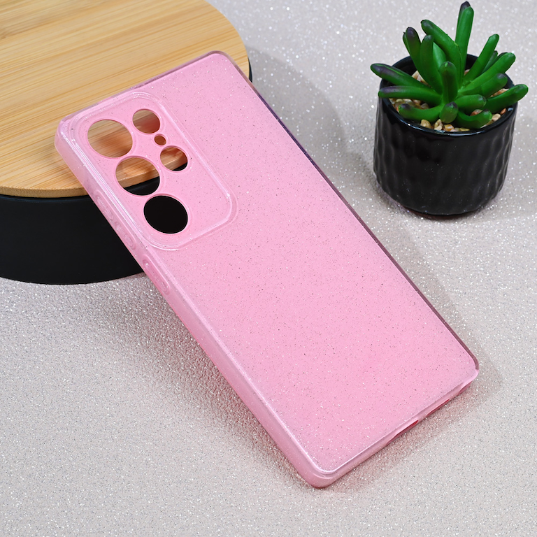 Zastitna maska (futrola) Sparkle Dust - Samsung S938 Galaxy S25 Ultra roze