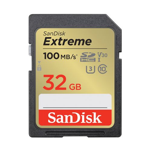 Memorijska kartica SanDisk SDHC 32GB Extreme 100MB/s V30 UHS-I U3