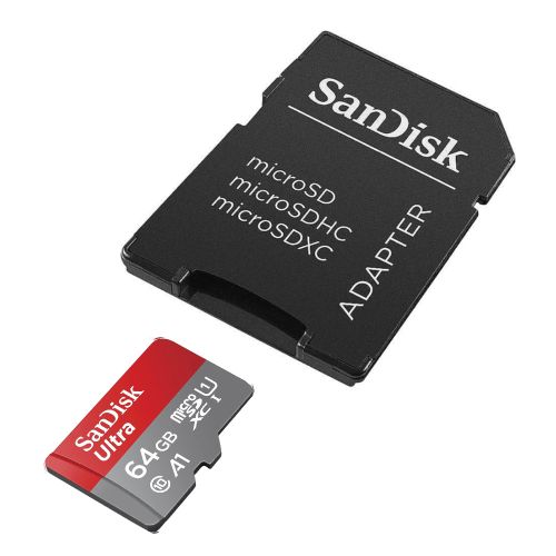 Memorijska kartica SanDisk SDXC 64GB Ultra Micro 140MB/s A1 Class 10 UHS-I + Adapter