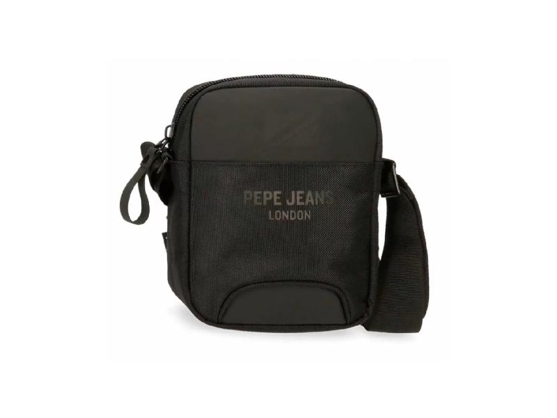 PEPE JEANS MUŠKA TORBICA 19CM BROMLEY BLACK 70652