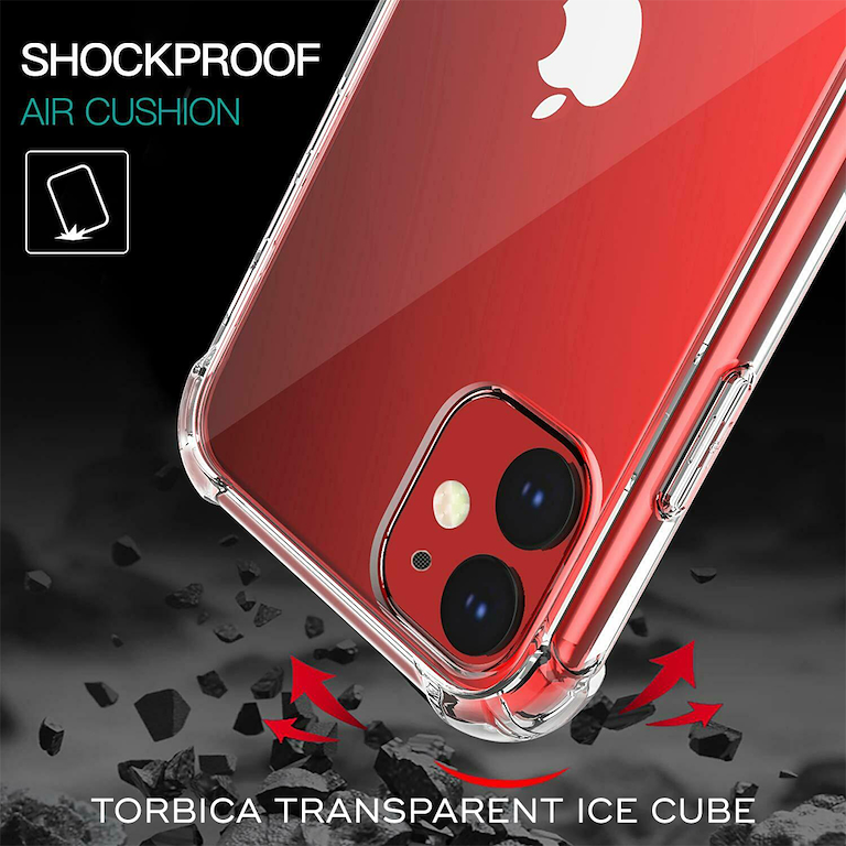 Zastitna maska (futrola) Transparent ice Cube - Xiaomi Redmi Note 14 Pro Plus 5G