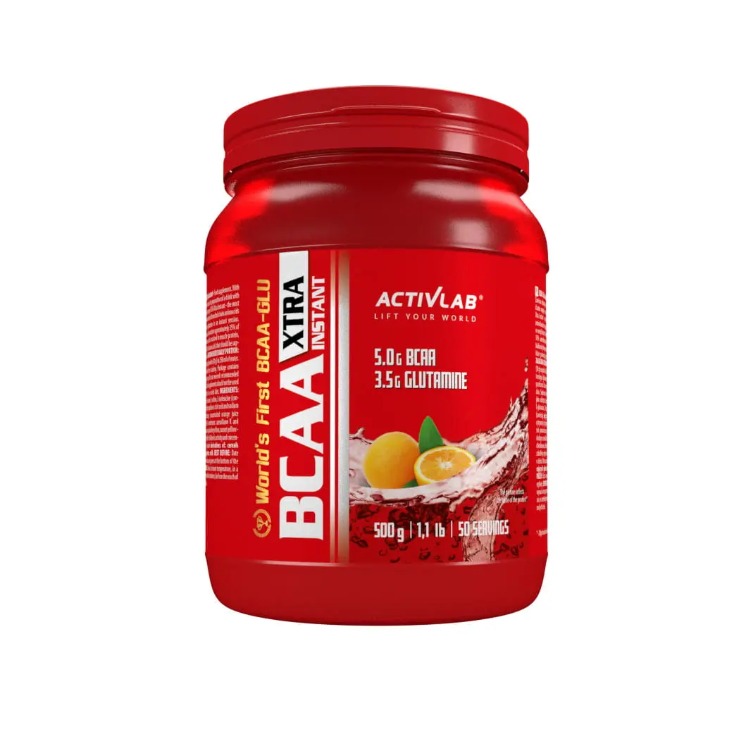 ACTIVLAB Kompleks aminokiseliina instant napitak BCAA X-tra instant orange 500g