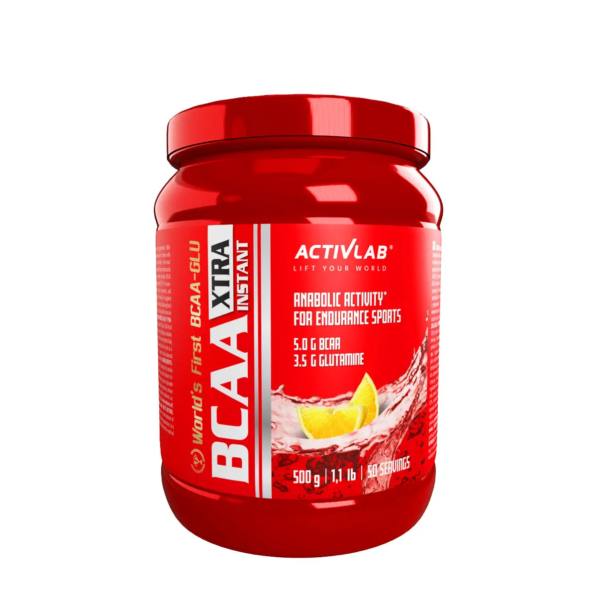 ACTIVLAB Kompleks aminokiseliina instant napitak BCAA X-tra instant lemon 500g