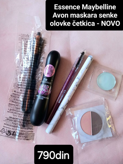 Essence maskara senke Maybelline olovka obrve NOVO