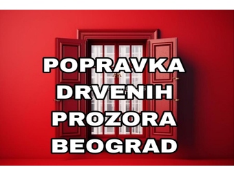 Popravka drvenih prozora i vrata