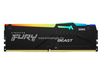 KINGSTON Ram memorija DIMM DDR5 16GB KF568C34BBA-16 FURY Beast RGB XMP