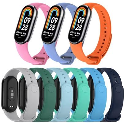 Zamenska narukvica za Xiaomi Smart Band 8 crvena