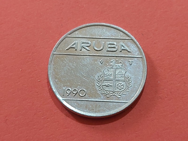 Aruba - 25 cent 1990 god