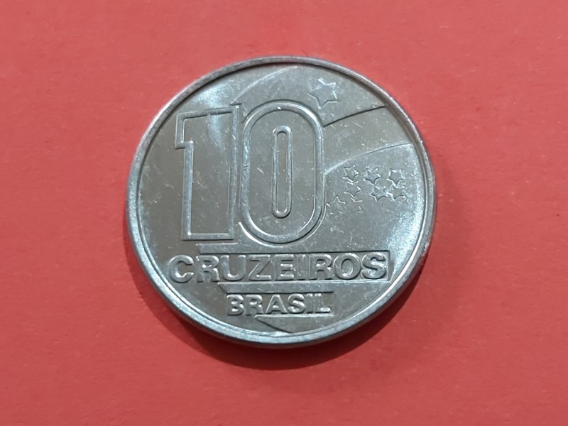 Brazil - 10 cruzeiros 1991 god